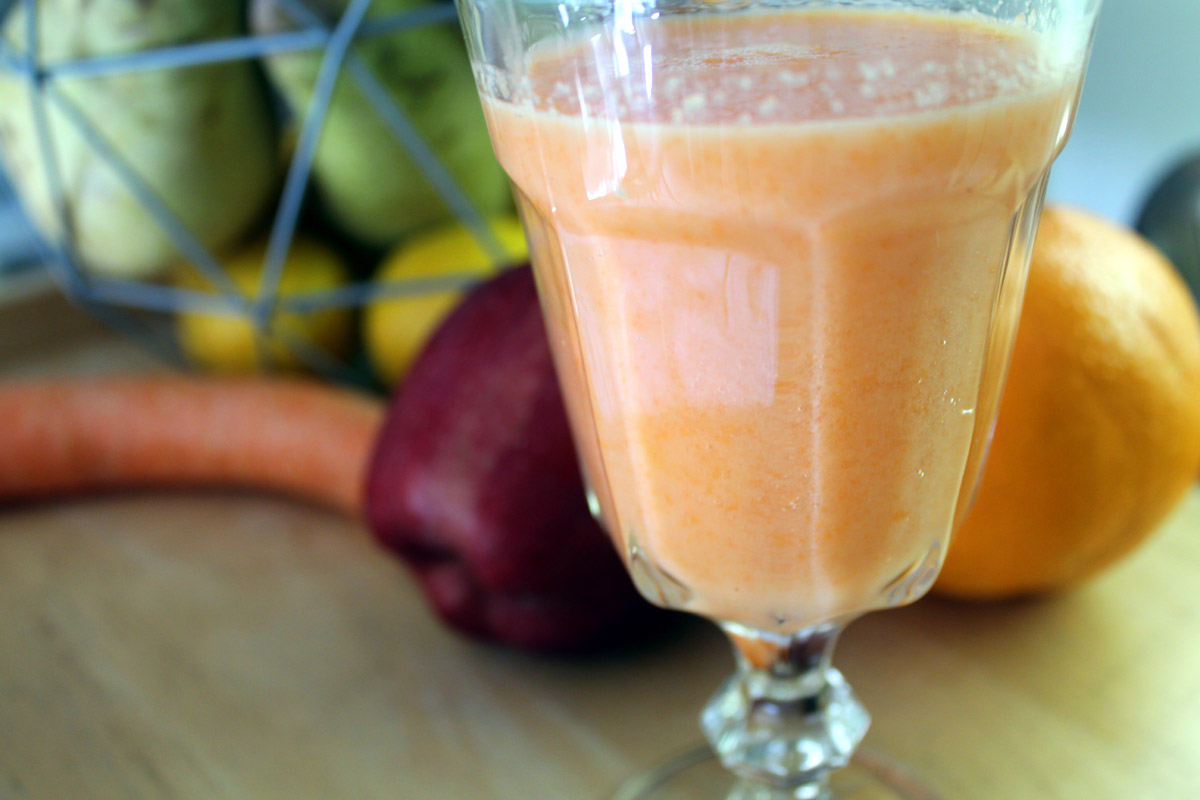Smoothie με καρότο και κεφίρ - iCooktoHeal